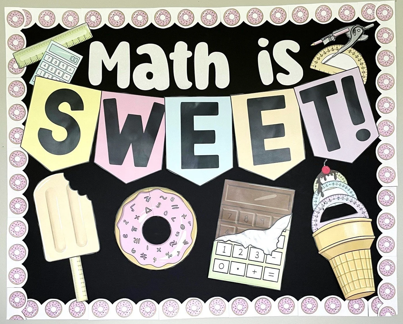 Math Classroom Decoration Ideas with a Calm Pastel Theme — Rise over Run