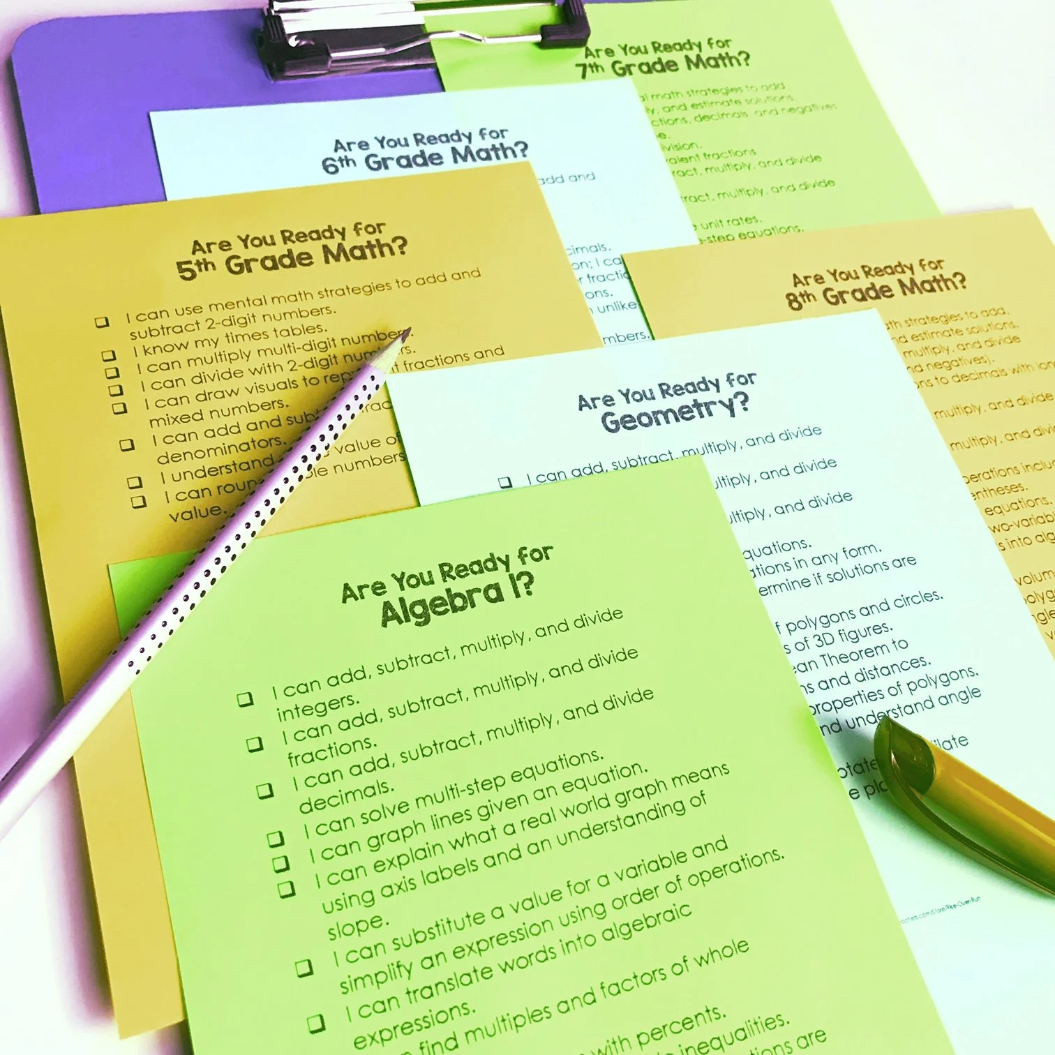 End of Year Activities and After State Testing Ideas — Rise over Run