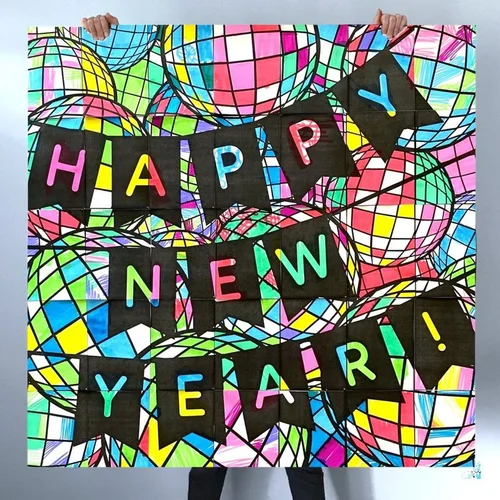 New Year Bulletin Board Ideas — Rise over Run