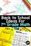 7th Grade Math Classroom Decorations and Back to School Ideas — Rise ...