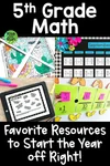 5th Grade Math Classroom Decorations and Back to School Ideas — Rise ...