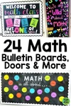 Math Bulletin Board and Door Ideas — Rise over Run