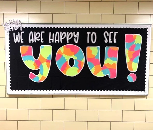 Bulletin Boards for Back to School — Rise over Run