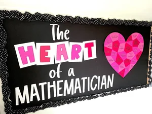 Math Bulletin Board and Door Ideas — Rise over Run