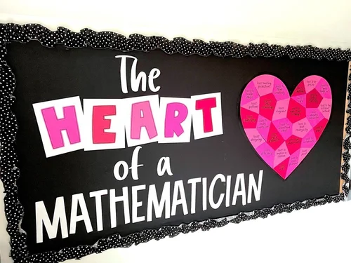 Math Bulletin Board and Door Ideas — Rise over Run