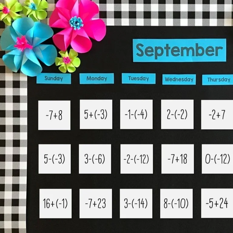 7th Grade Math Classroom Decorations and Back to School Ideas — Rise ...