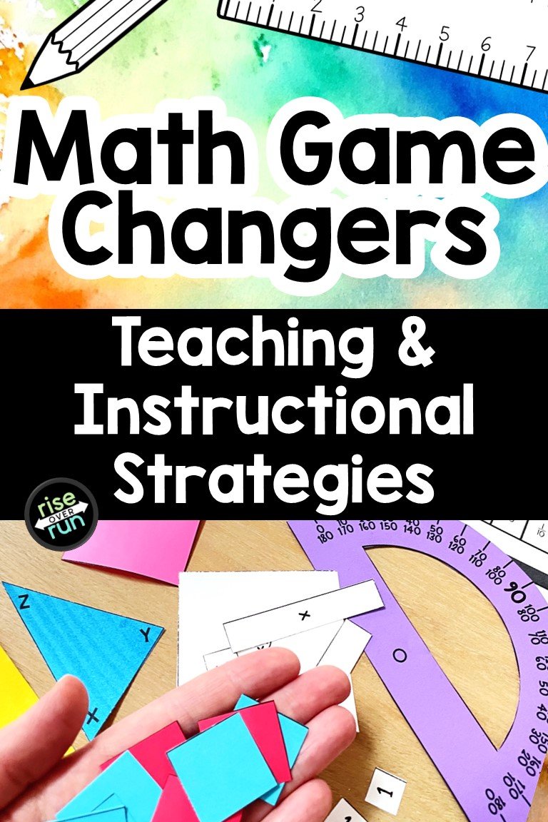 Math Instructional and Teaching Strategies — Rise over Run