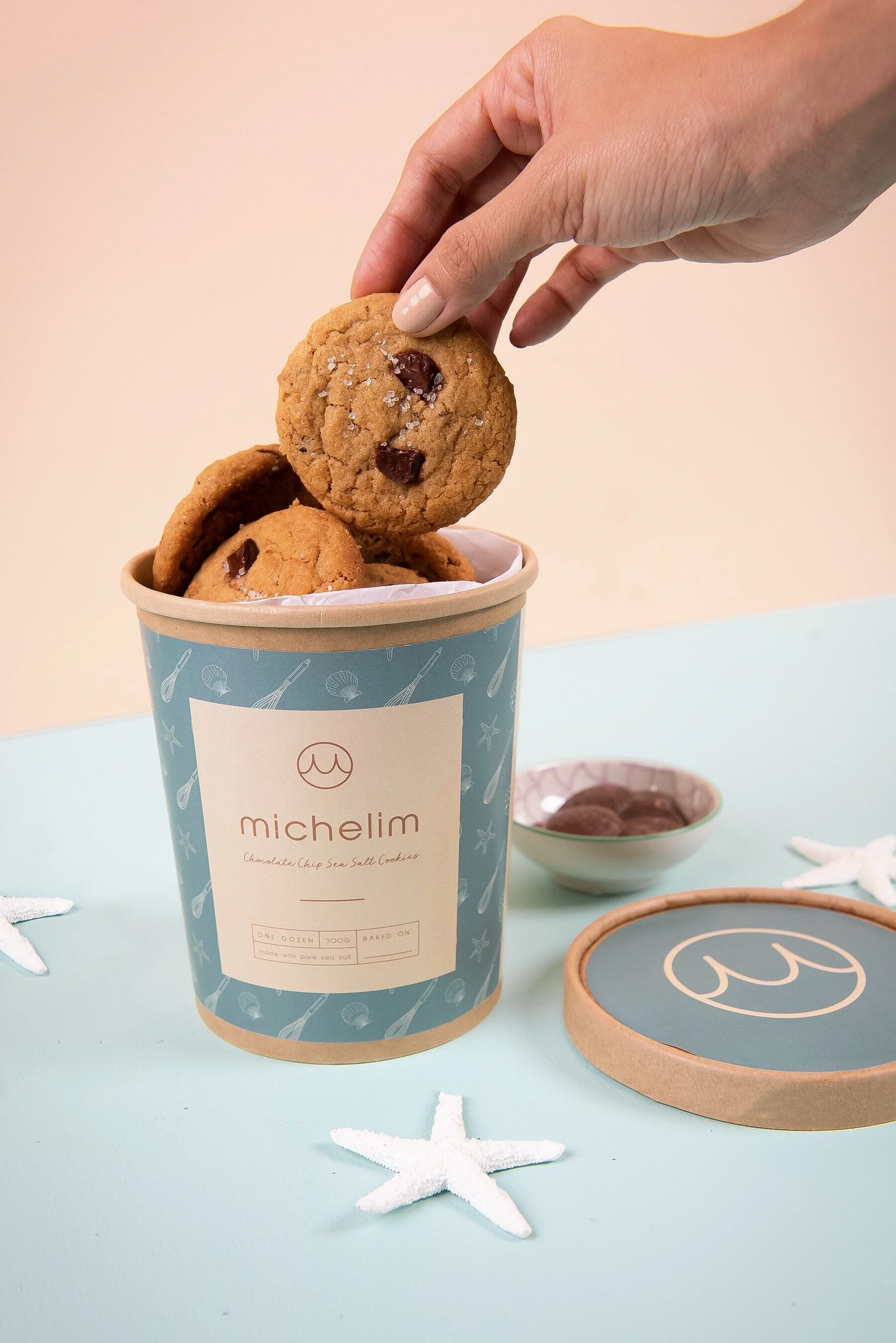 Michelim Sea Salt Cookies — Agape Design Studio