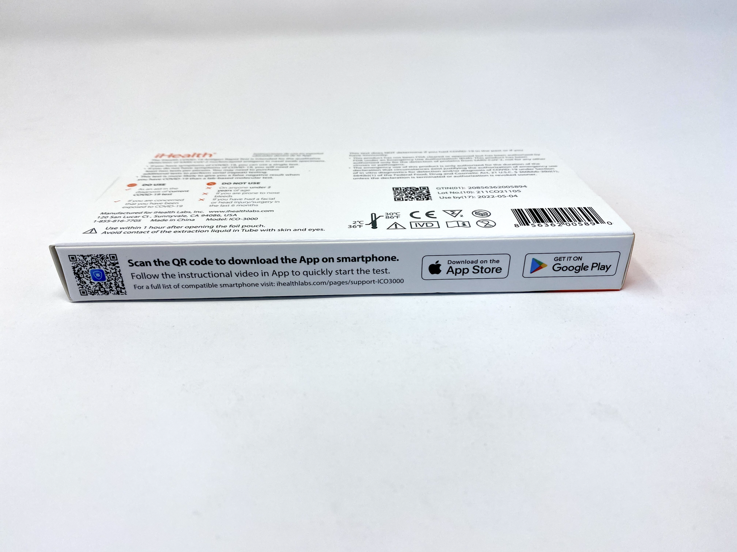iHealth COVID-19 Rapid Antigen Home Test — Rhino Diagnostics