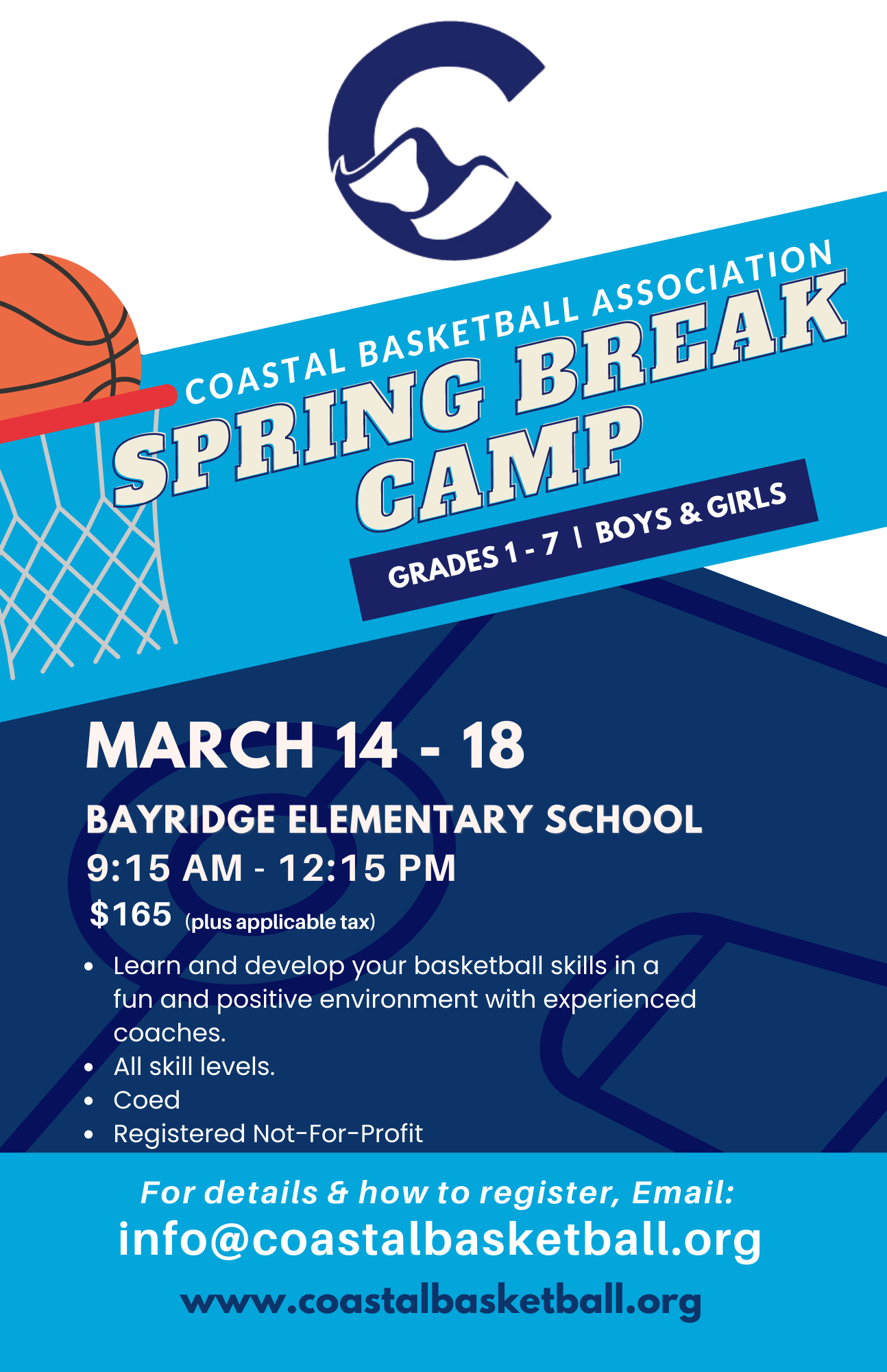Spring Break Basketball Camp and More | Star of the Sea School | Surrey ...