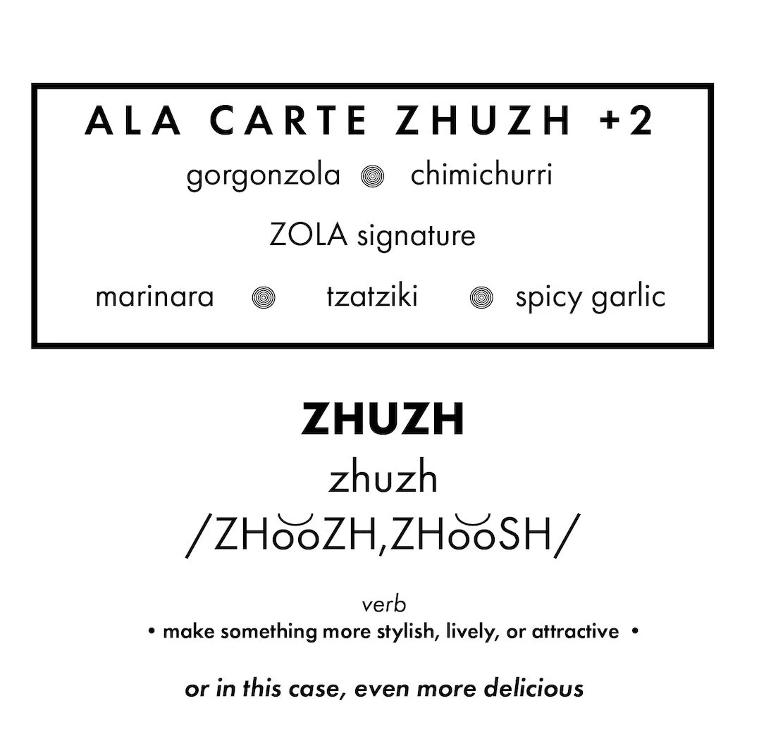 Food and Drink Menus — Zola Restaurant & Live Music Bar - Spokane, WA