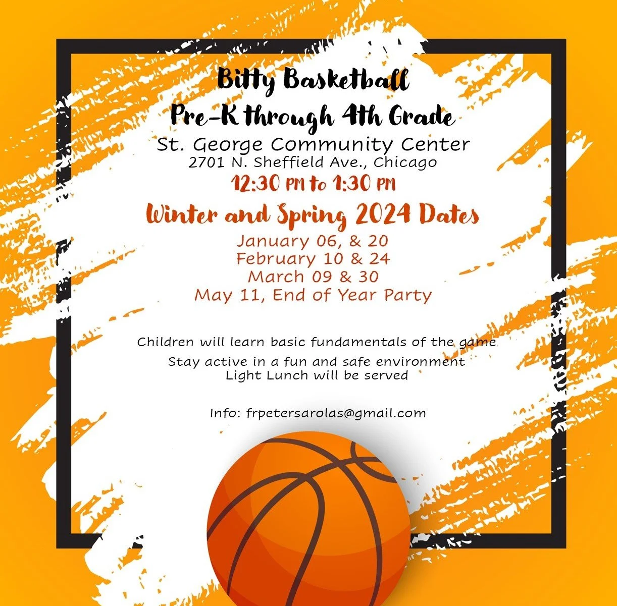 Bitty Basketball — St. George Chicago