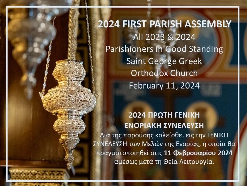 Parish Assembly — St. George Chicago