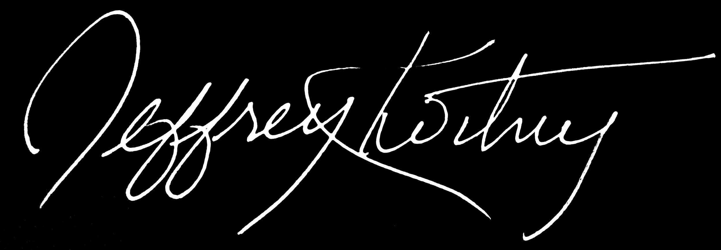 The Name Jeffrey As Signatures