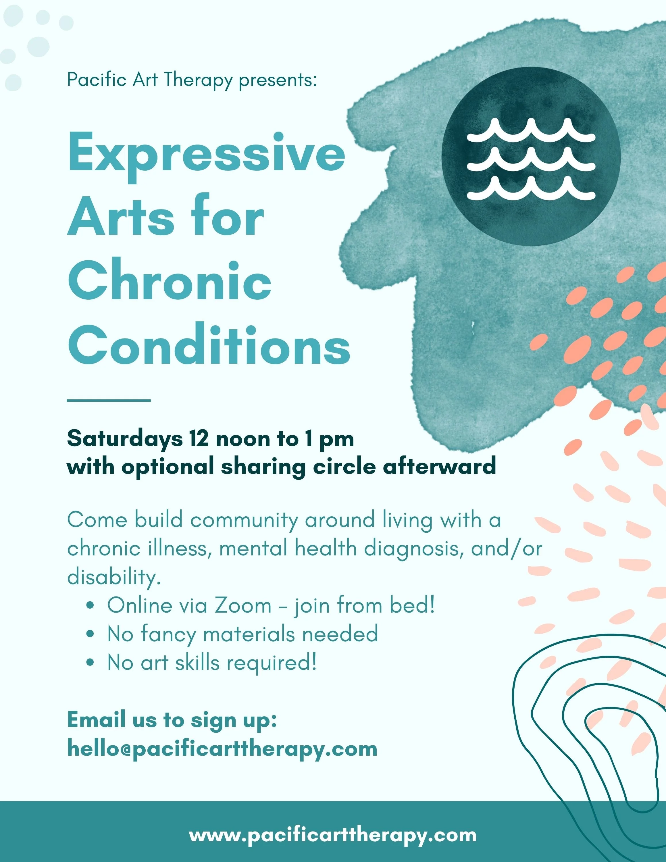 Process Group: Expressive Arts for Chronic Conditions with Jess ...