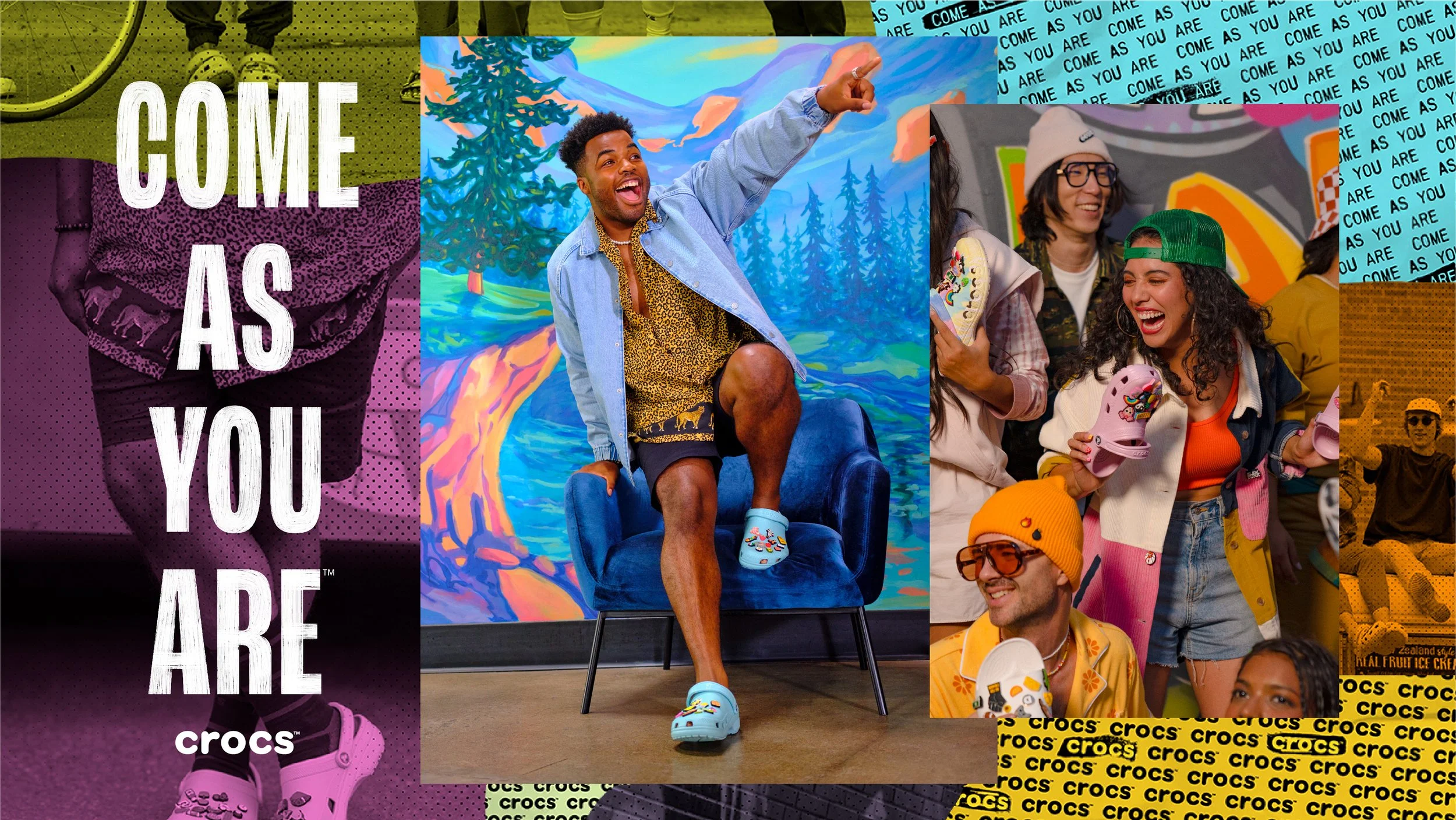 Crocs 2022 Come As You Are Campaign — Tote Bag Creative Studio