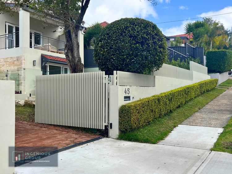 Aluminium Fence Panels and Automated Swing Gate — Ingenious Group