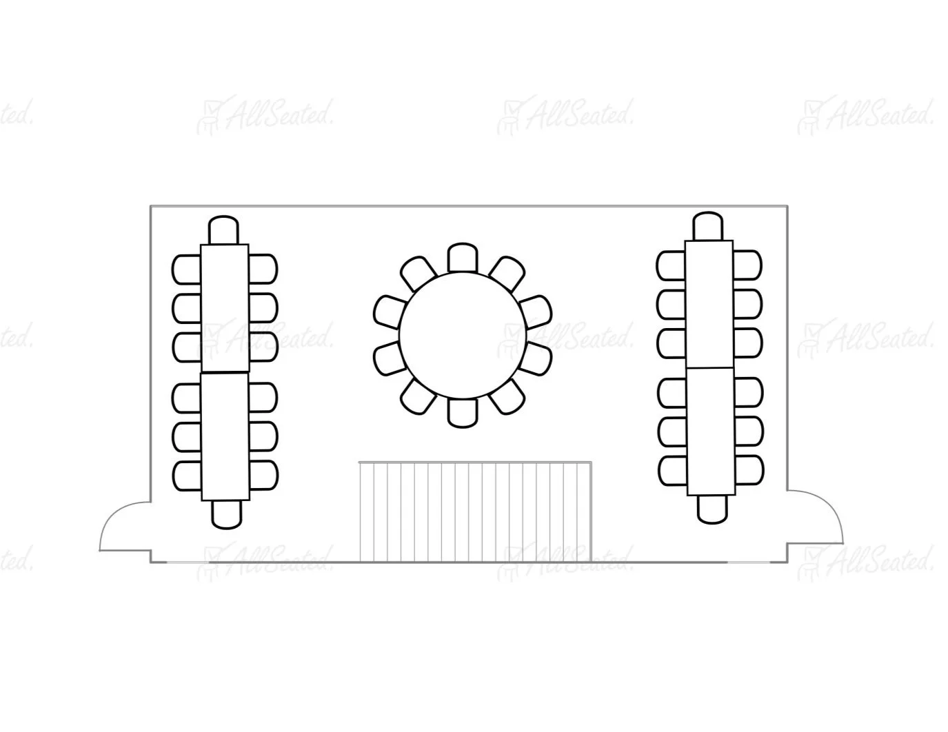Max Guest Count Table Layout Samples — The Venue at Birchwood