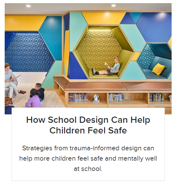 How School Design Can Help Children Feel Safe