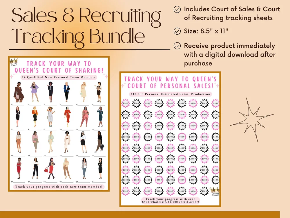 Mary Kay Consistency Club Tracking Sheet | Adaptive Marketing