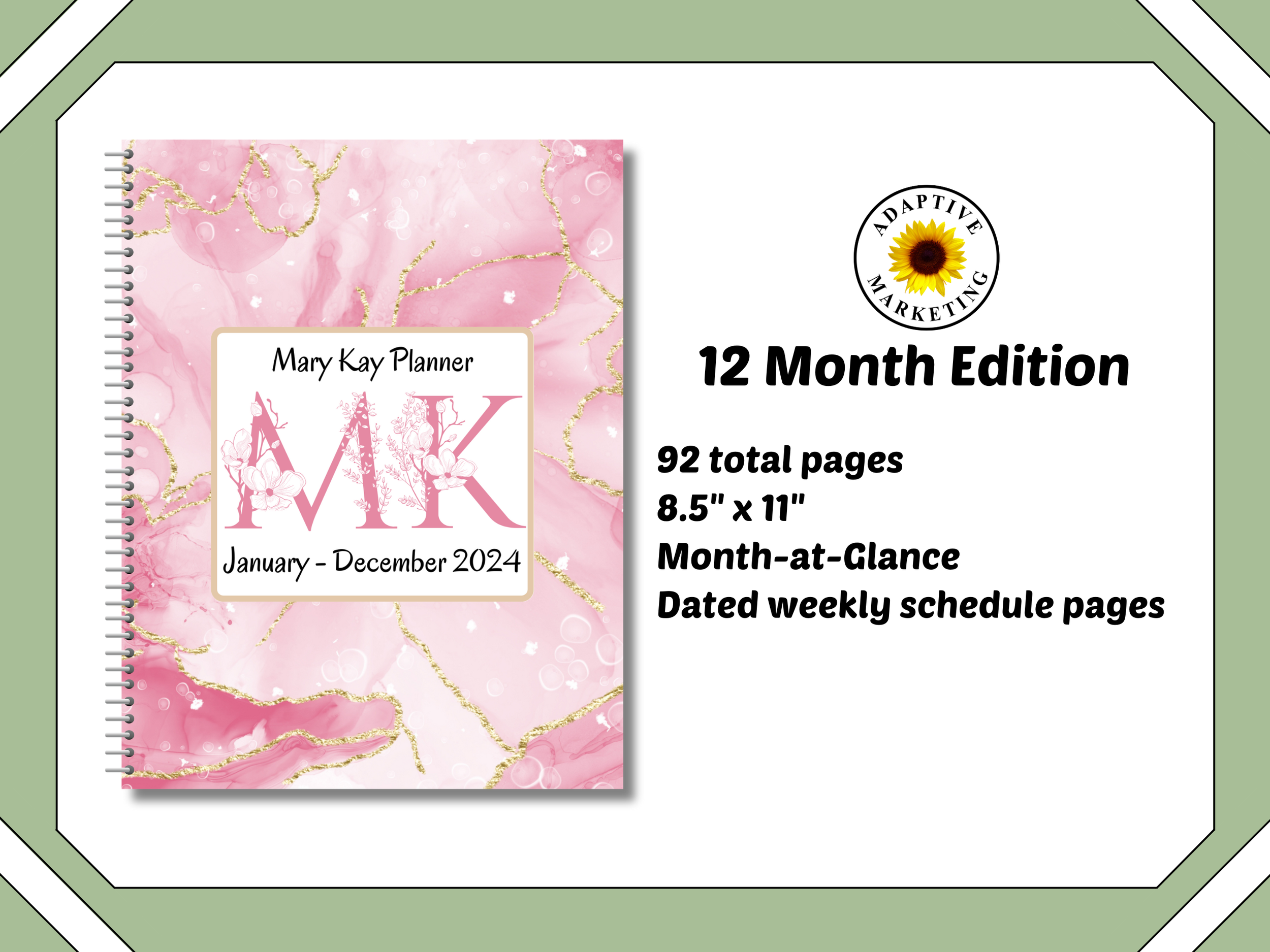 Court of Sales & Sharing Tracking Bundle | Mary Kay | Adaptive Marketing