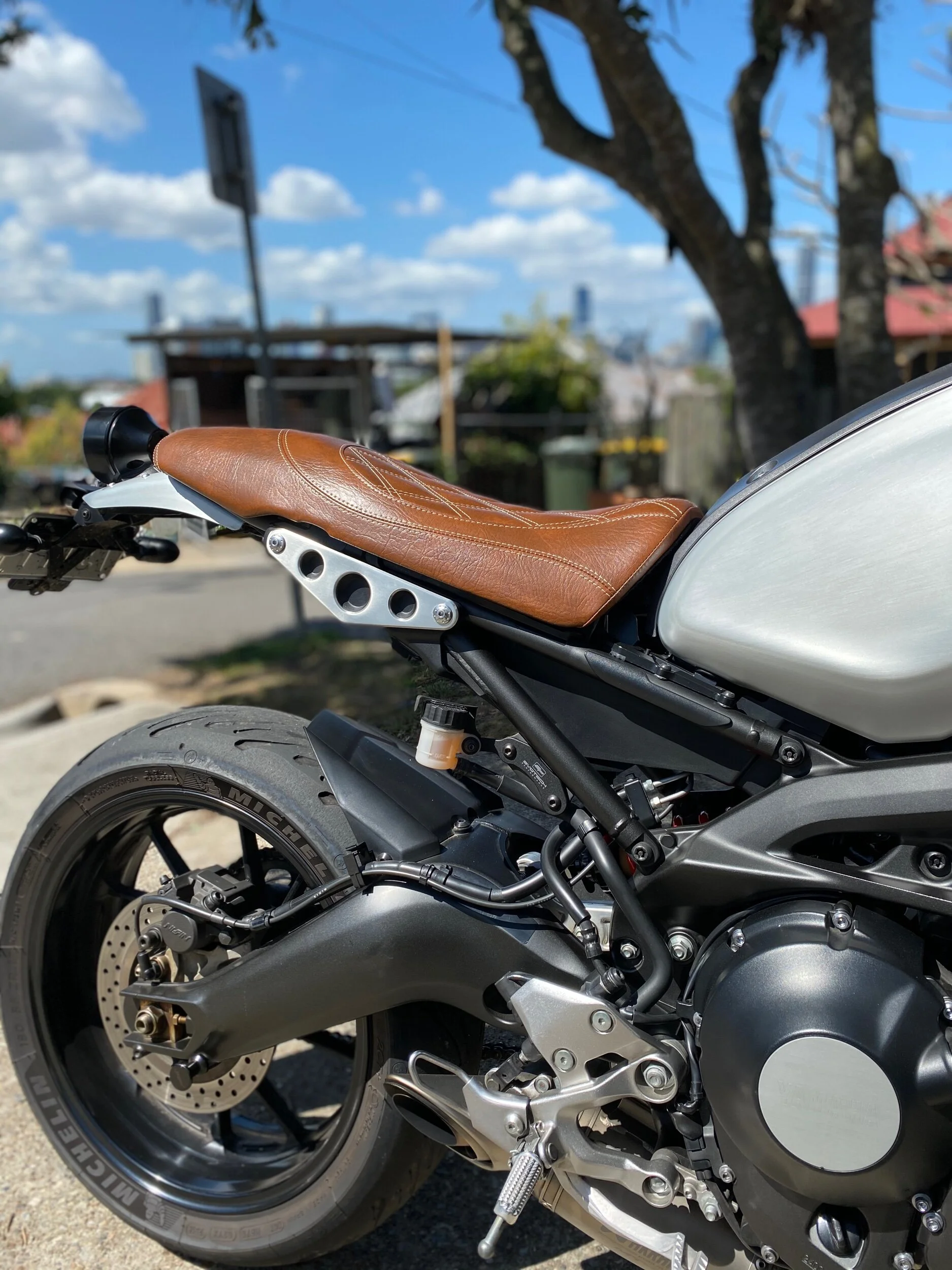 Yamaha MT07 Custom Seat | Custom Trim — KELPI CUSTOM MOTO