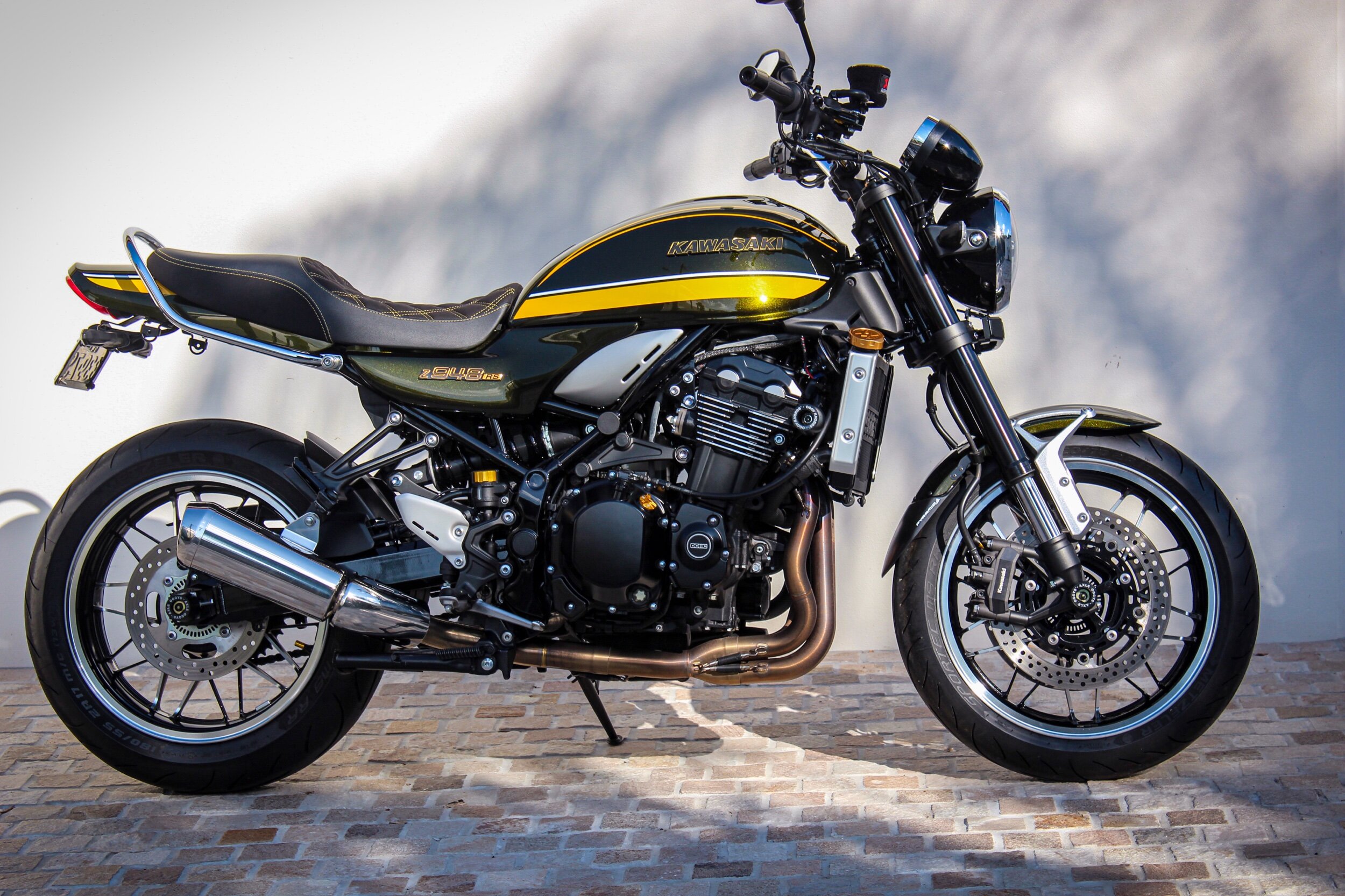 Kawasaki Z650RS Custom Seat | Custom Comfort Trim — KELPI CUSTOM MOTO