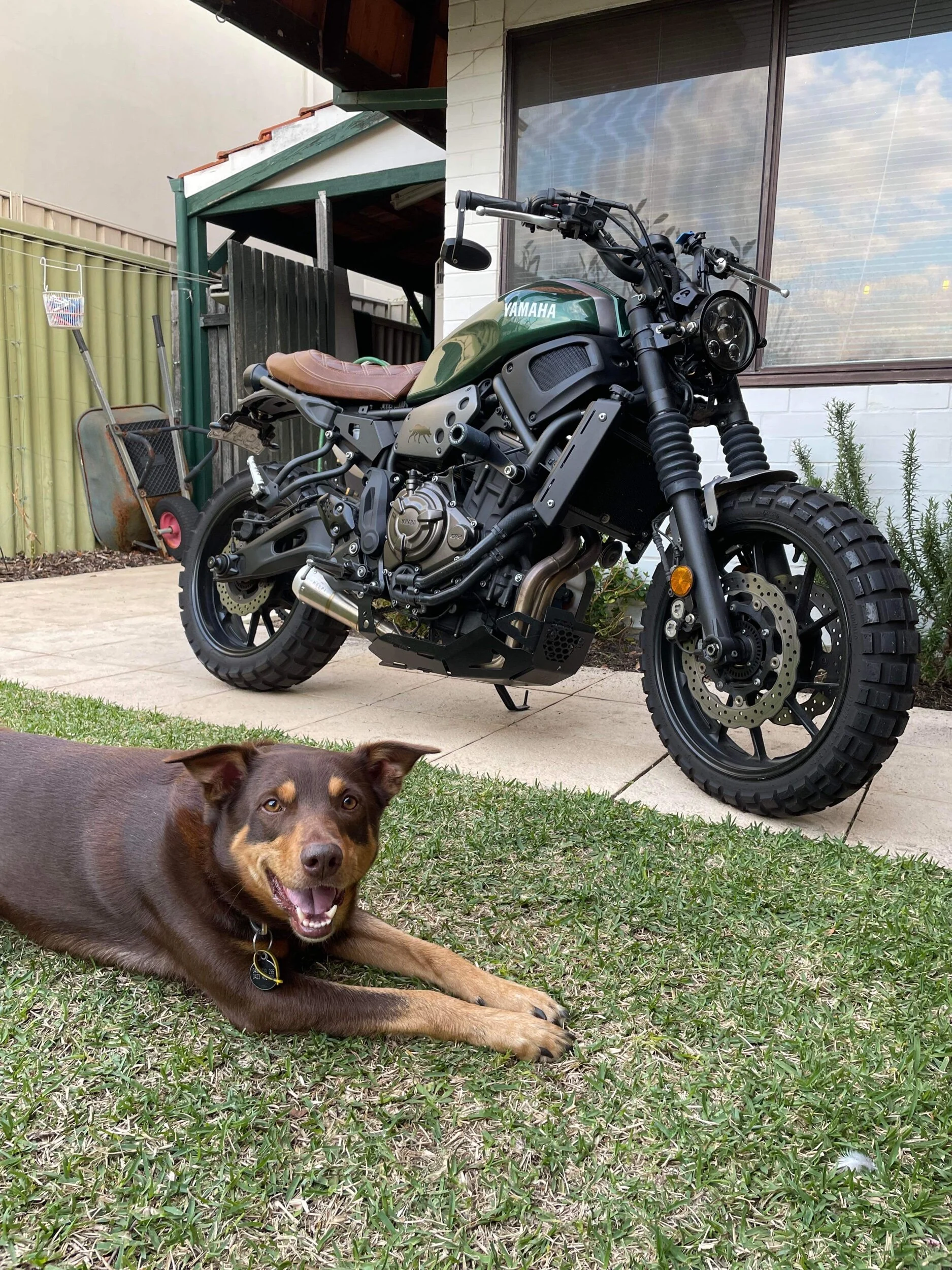 Yamaha XSR700 Custom Seat Trim | Comfort — KELPI CUSTOM MOTO