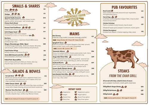 Restaurant — Treendale Farm Hotel