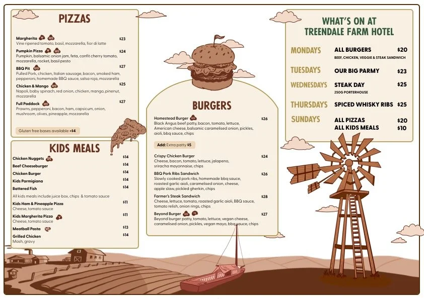 Restaurant — Treendale Farm Hotel