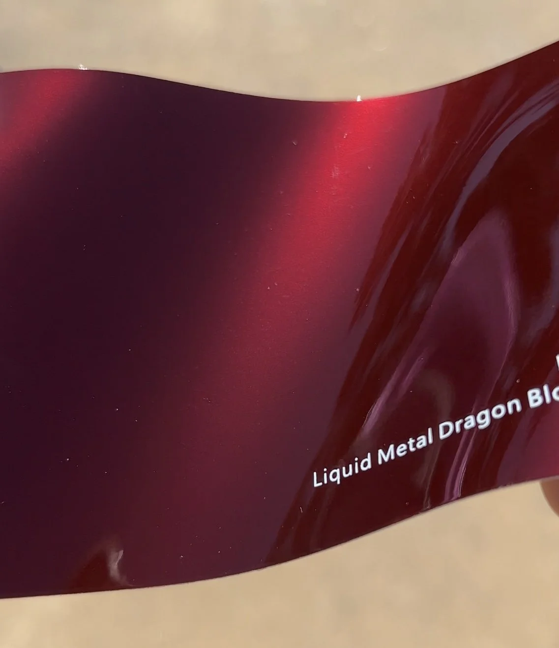 Satin Phantom Dark Red (PET) — Paradox Styling
