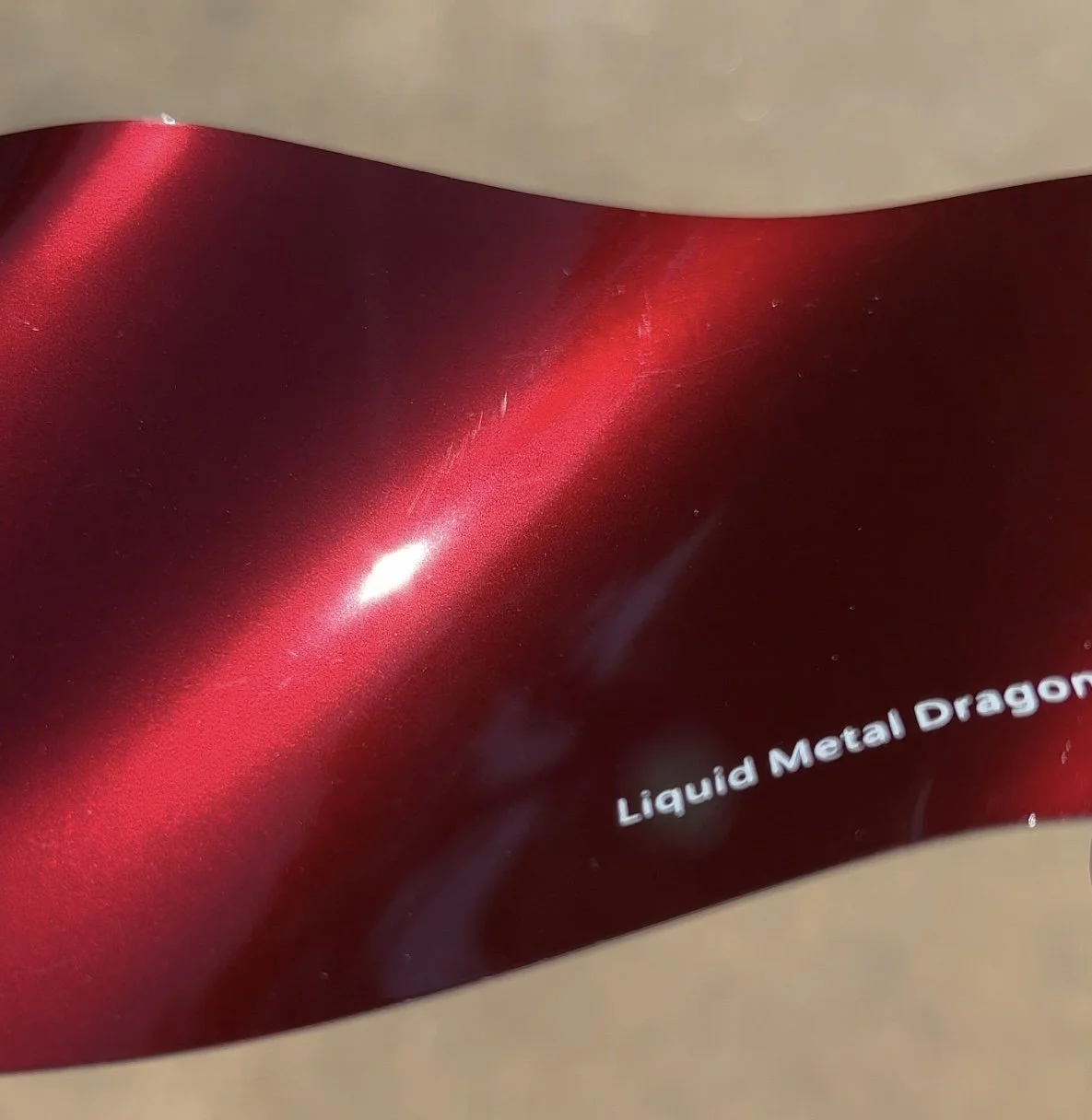 Satin Phantom Dark Red (PET) — Paradox Styling