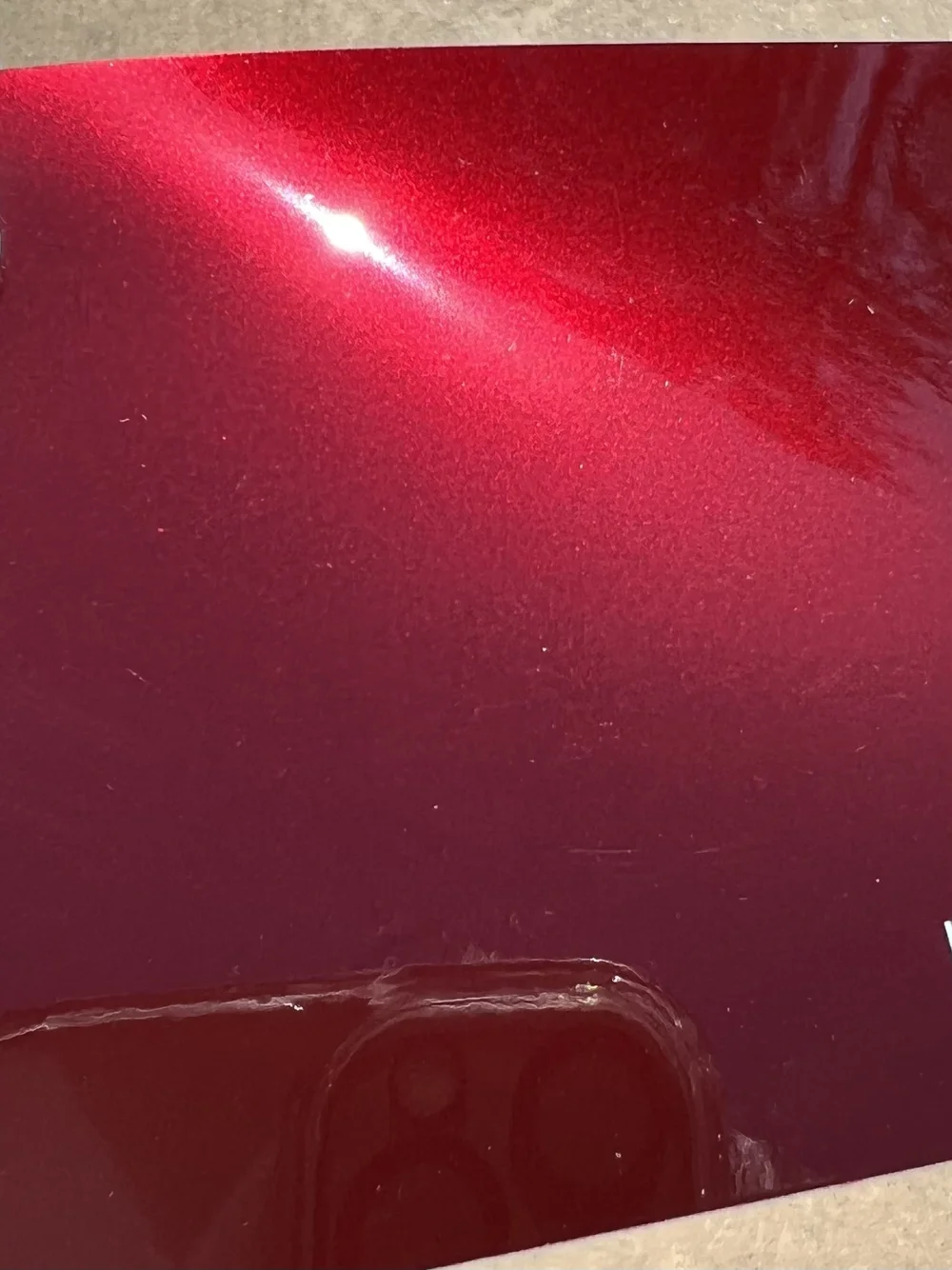Satin Phantom Dark Red (PET) — Paradox Styling
