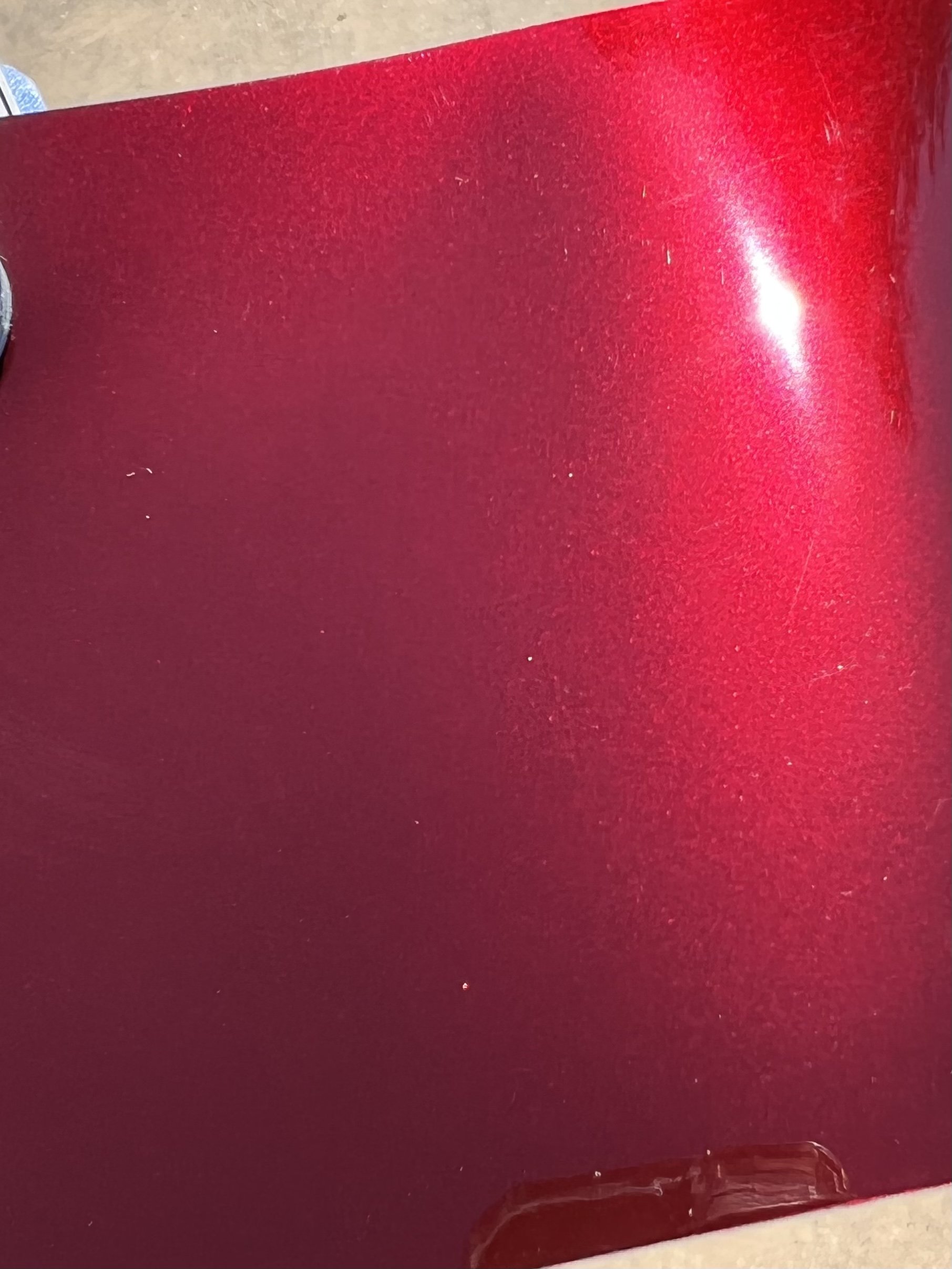 Satin Phantom Dark Red (PET) — Paradox Styling