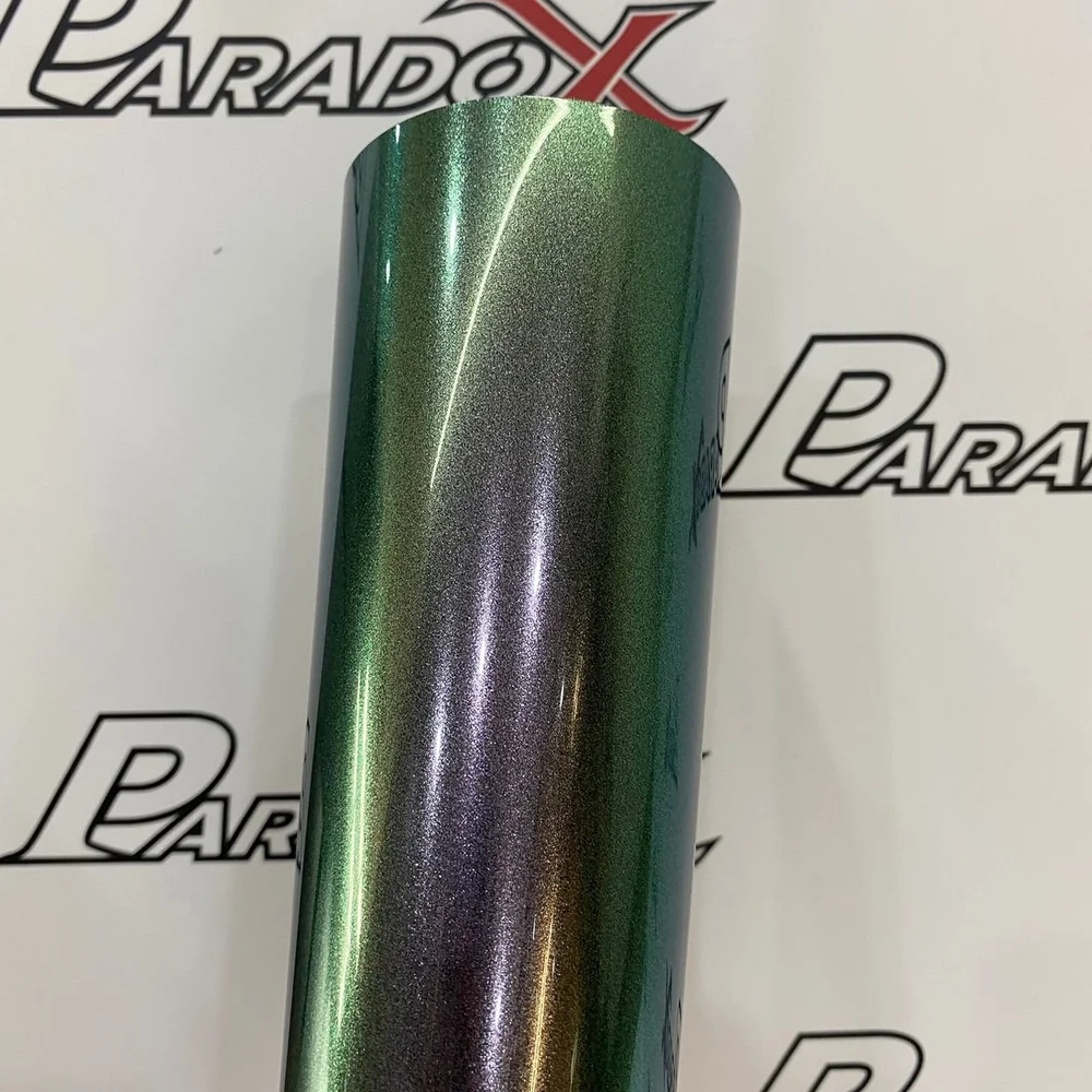 Glossy Chameleon Purple Gold Green (PET) — Paradox Styling