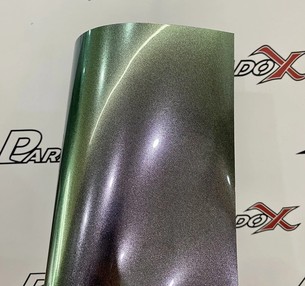 Glossy Chameleon Purple Gold Green (PET) — Paradox Styling