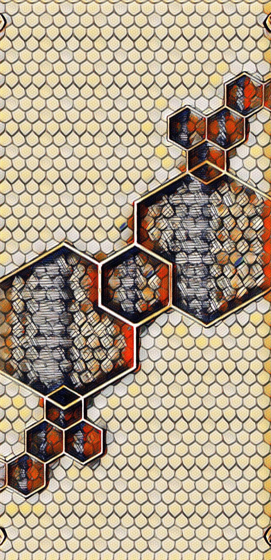 HEX Scale (Geometric Art Series) — Imaginesium