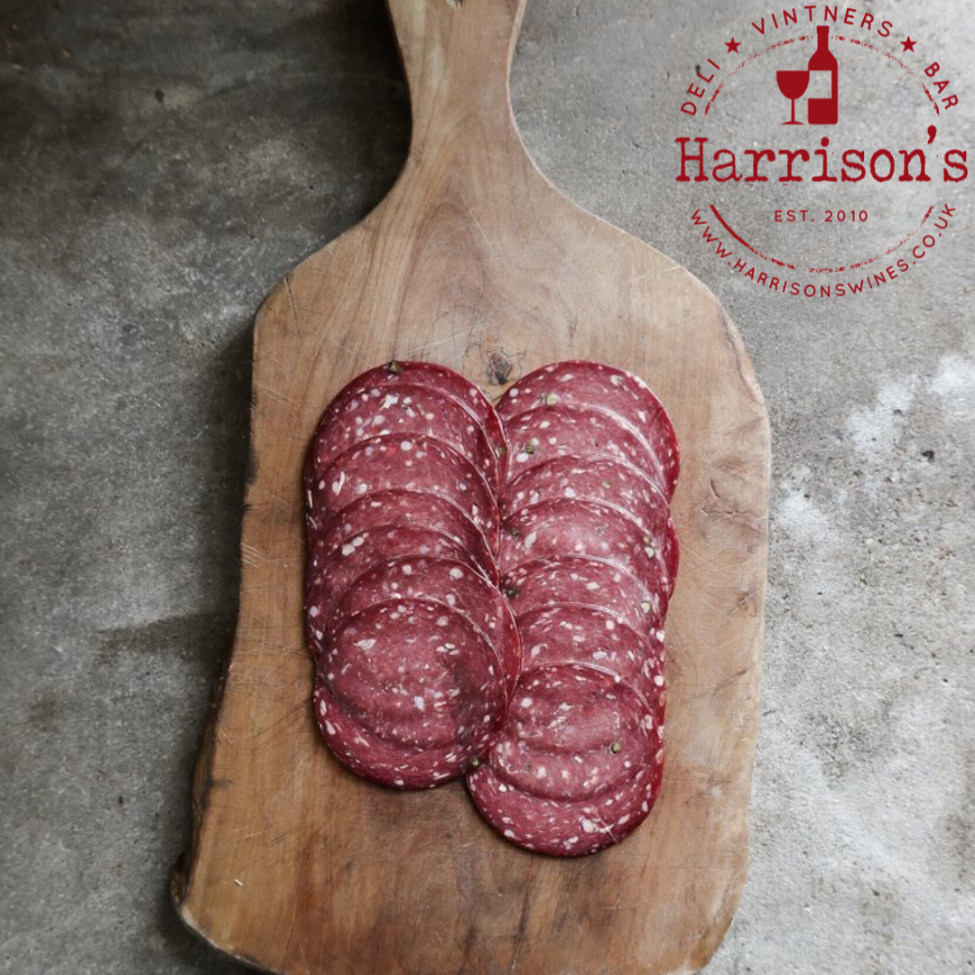 Green Pepper Venison Salami 100g — Harrison's Wines