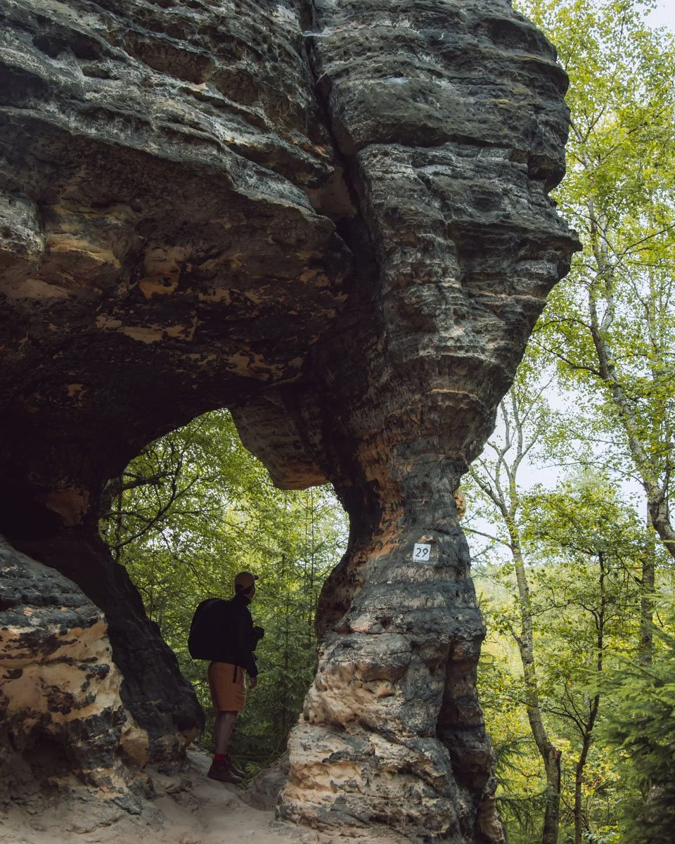 The Tisa Rocks "Tiske Skaly" Bohemian Switzerland (complete guide ...
