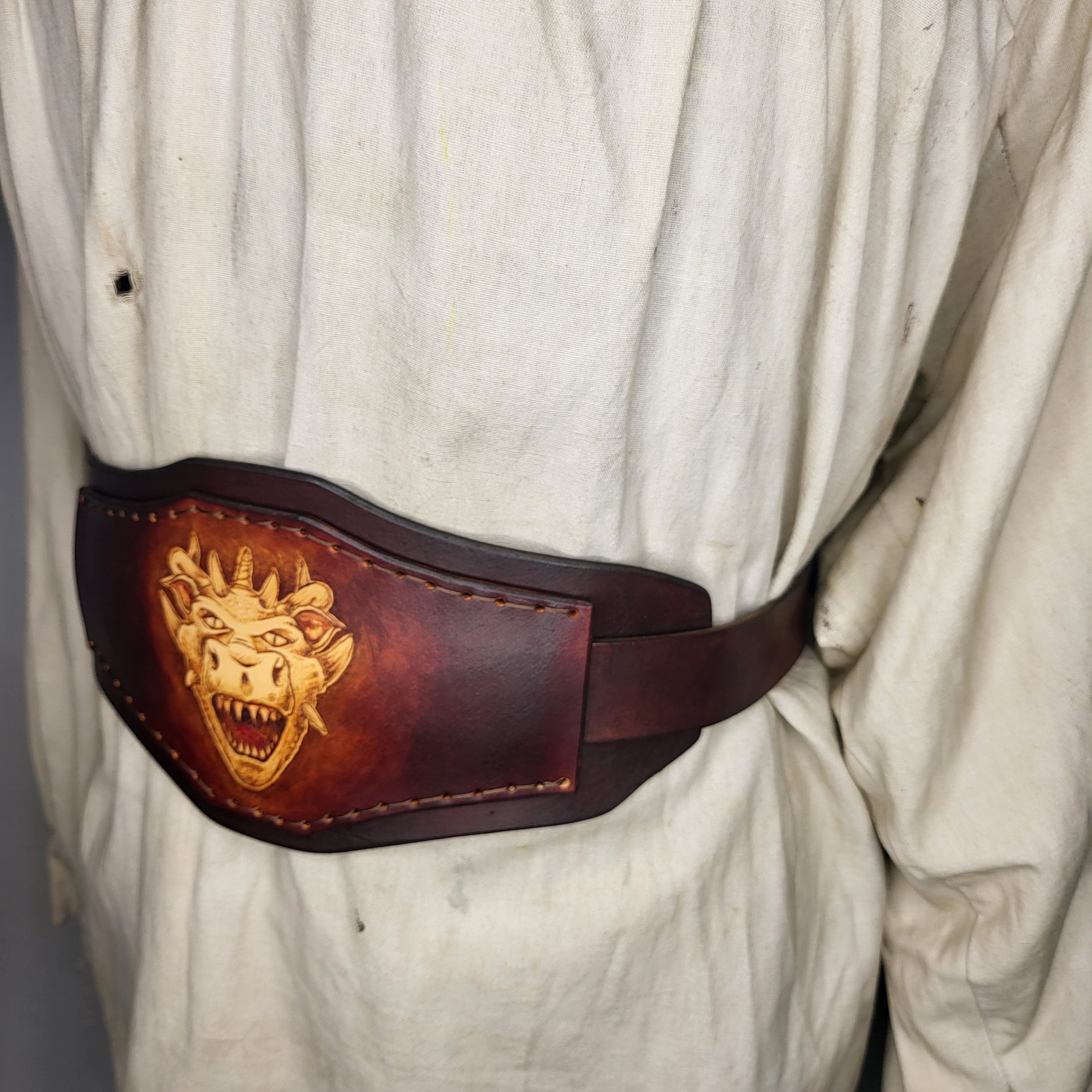 Dragon Astrid Belt — Locke & Lode Studio: Leather Armour for LARP ...
