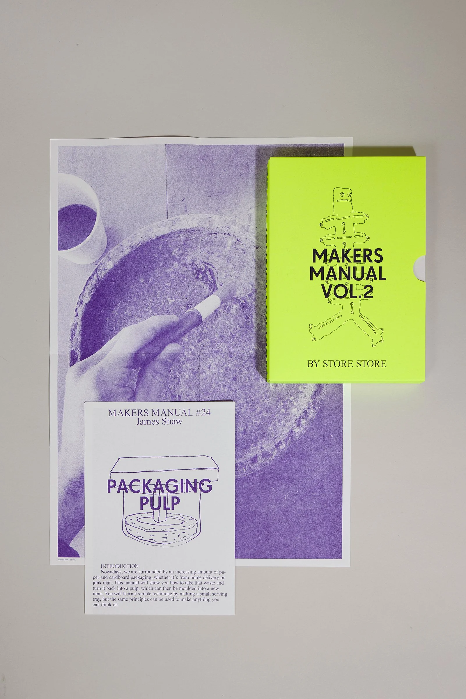 Makers Manual Vol 3 Limited Edition Publication — STORE STORE