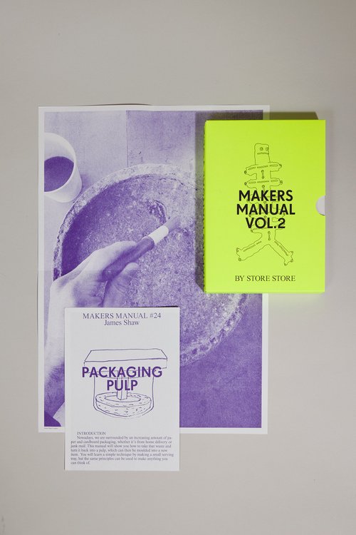 Makers Manual Vol 3 Limited Edition Publication — STORE STORE