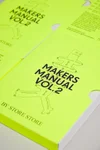Makers Manual Vol 3 Limited Edition Publication — STORE STORE