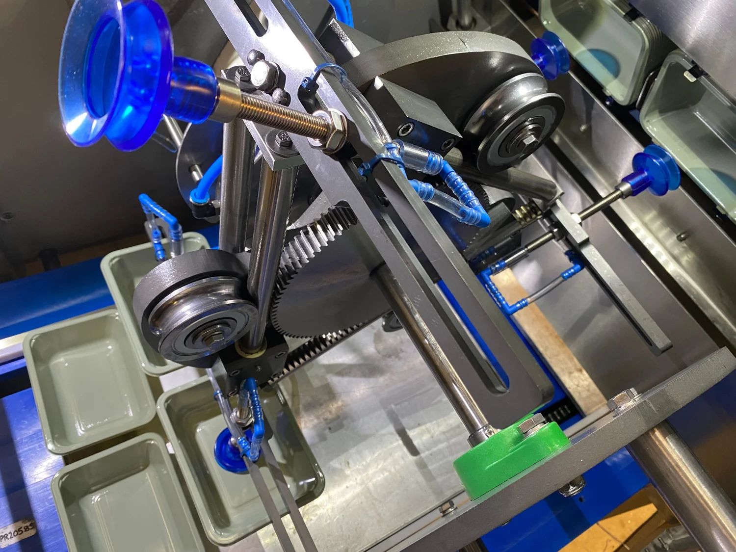 Tray Denester, card feeder, lidding machine, crash lock carton, tip on ...