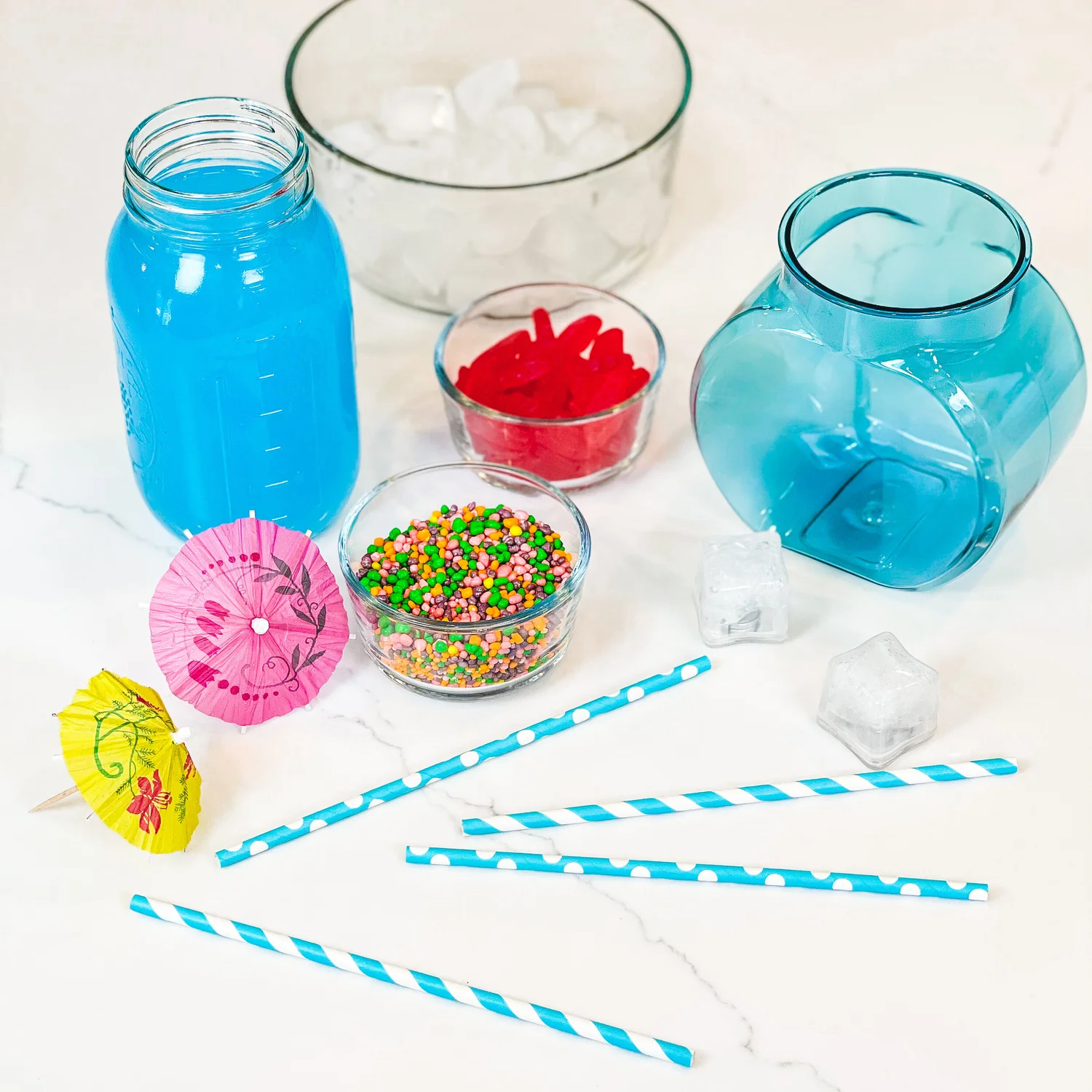 Kid Friendly Fishbowl Drink DIY - Summer Recipe For Kids! — Young Wild ...