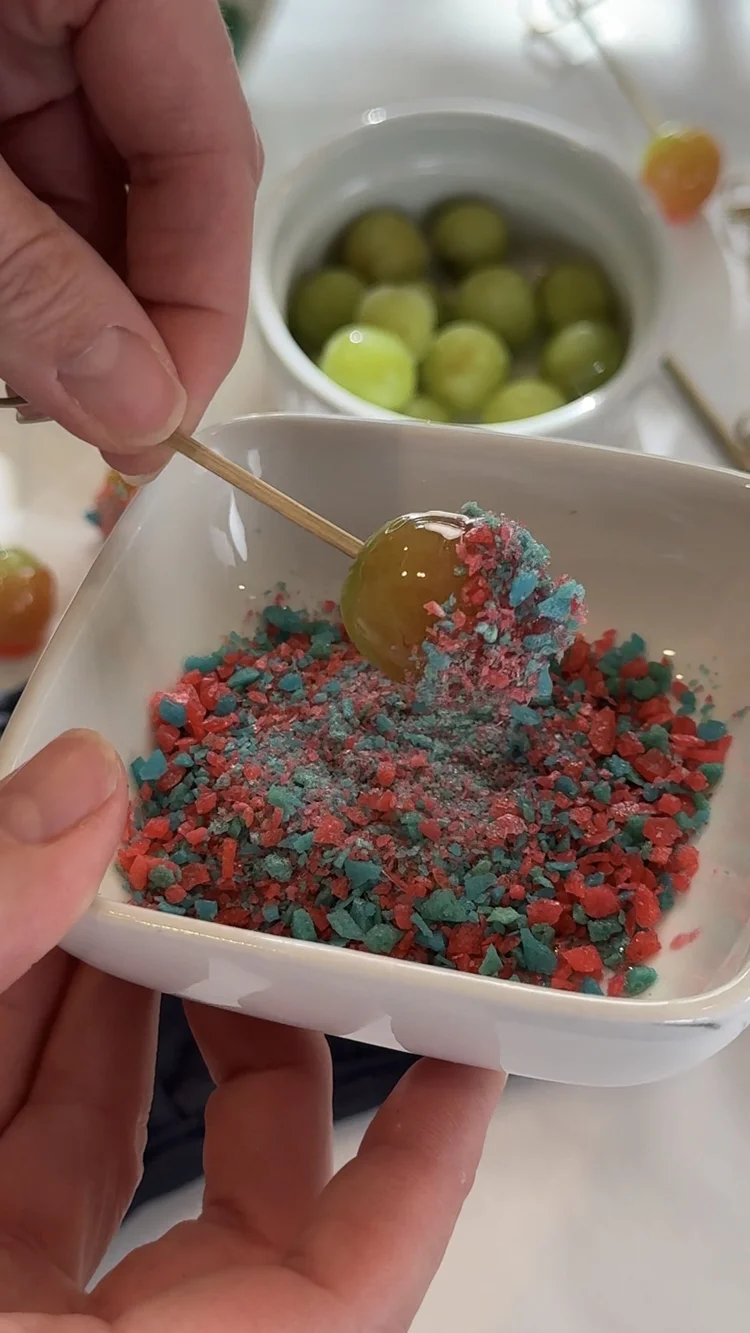 Sweet Crunchy Delight: Jolly Rancher Candied Grapes Recipe for Parties ...