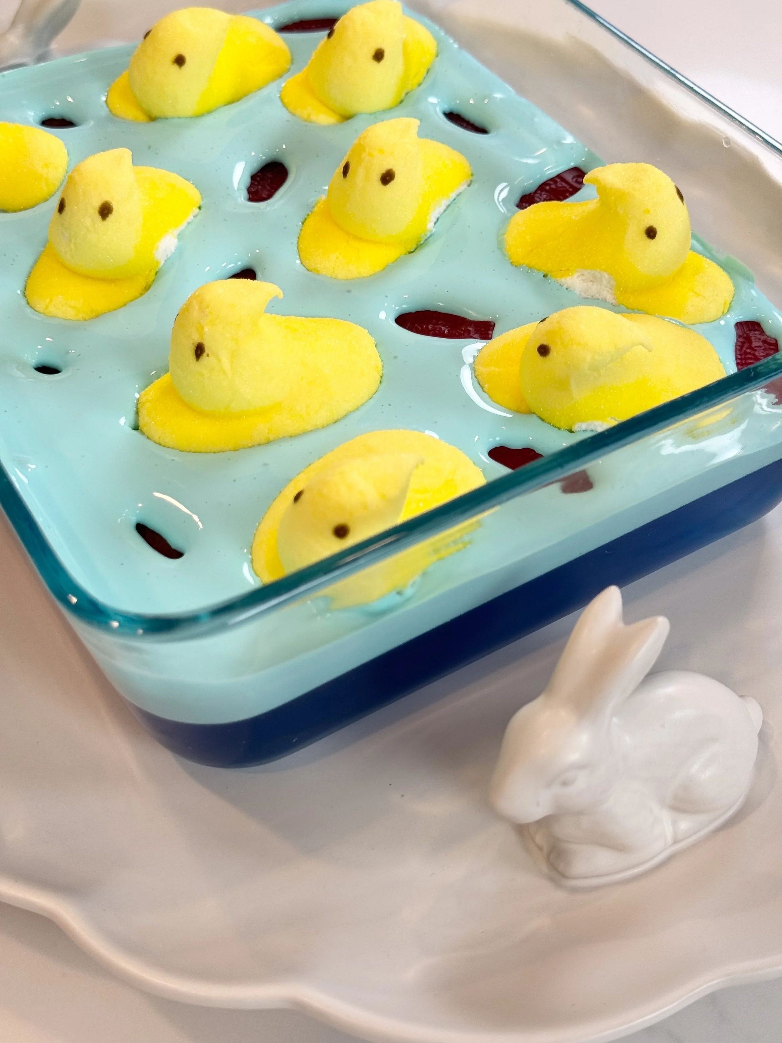 How to Make a Peeps Duck Pond with Jello: A Fun Easter Dessert Idea ...