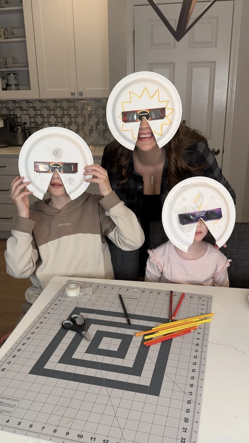 DIY Paper Plate Shields for Total Solar Eclipse Safety: Protect Your ...