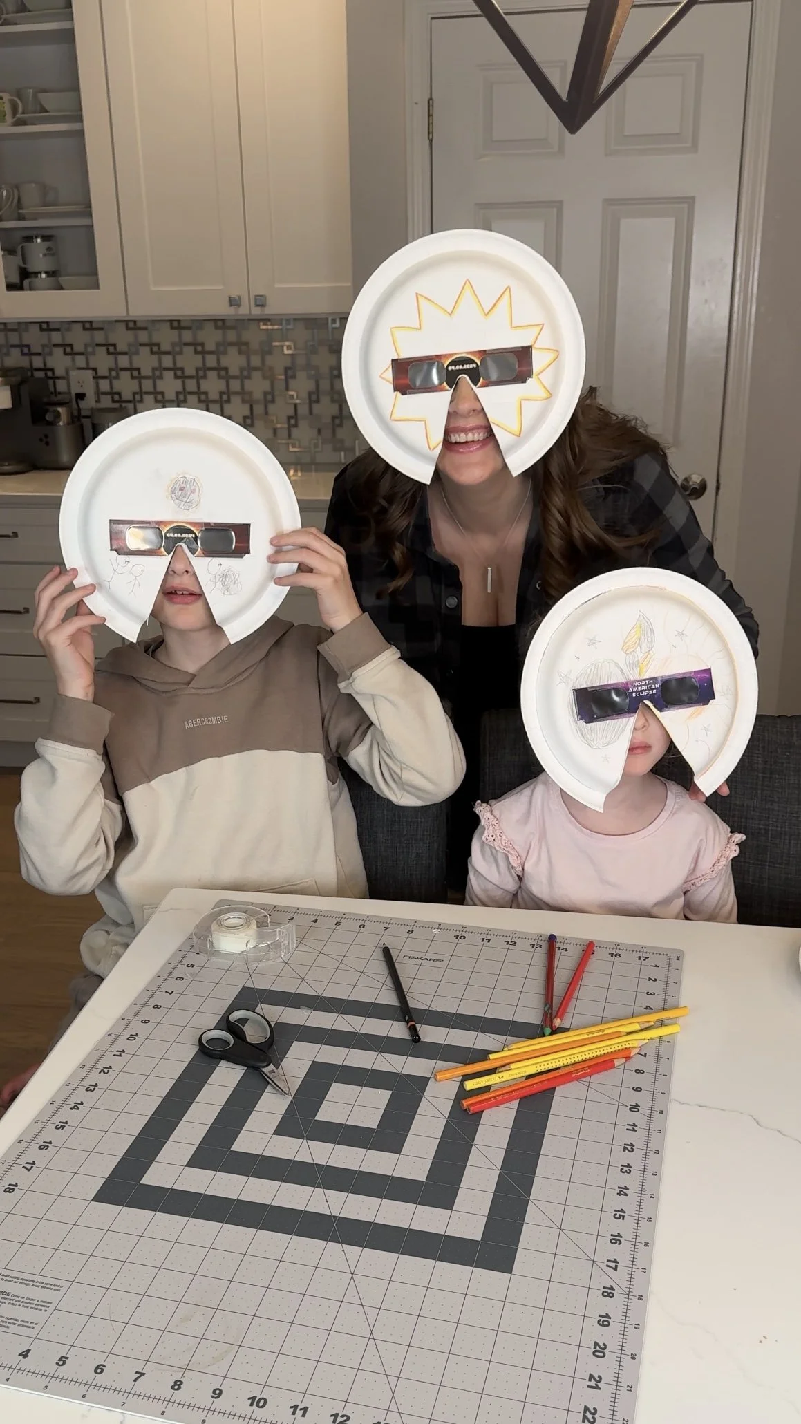 DIY Paper Plate Shields for Total Solar Eclipse Safety: Protect Your ...