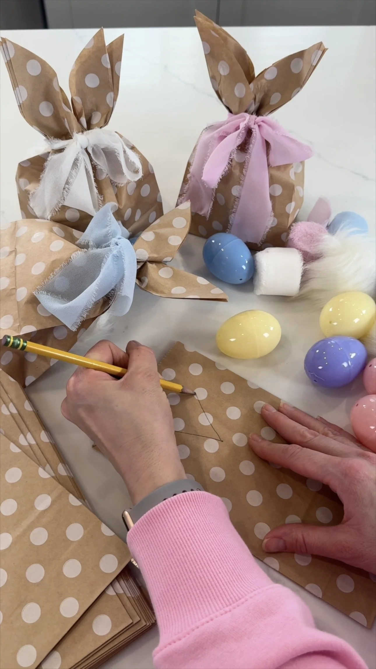 DIY Bunny Treat Bags: Hoppy Easter Crafts for Sweet Surprises! — Young ...